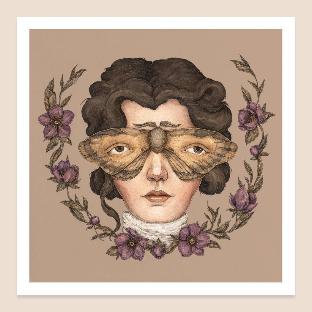 10" x 10" The Figure and the Vow Giclee Print Jessica Roux – Loved To Death
